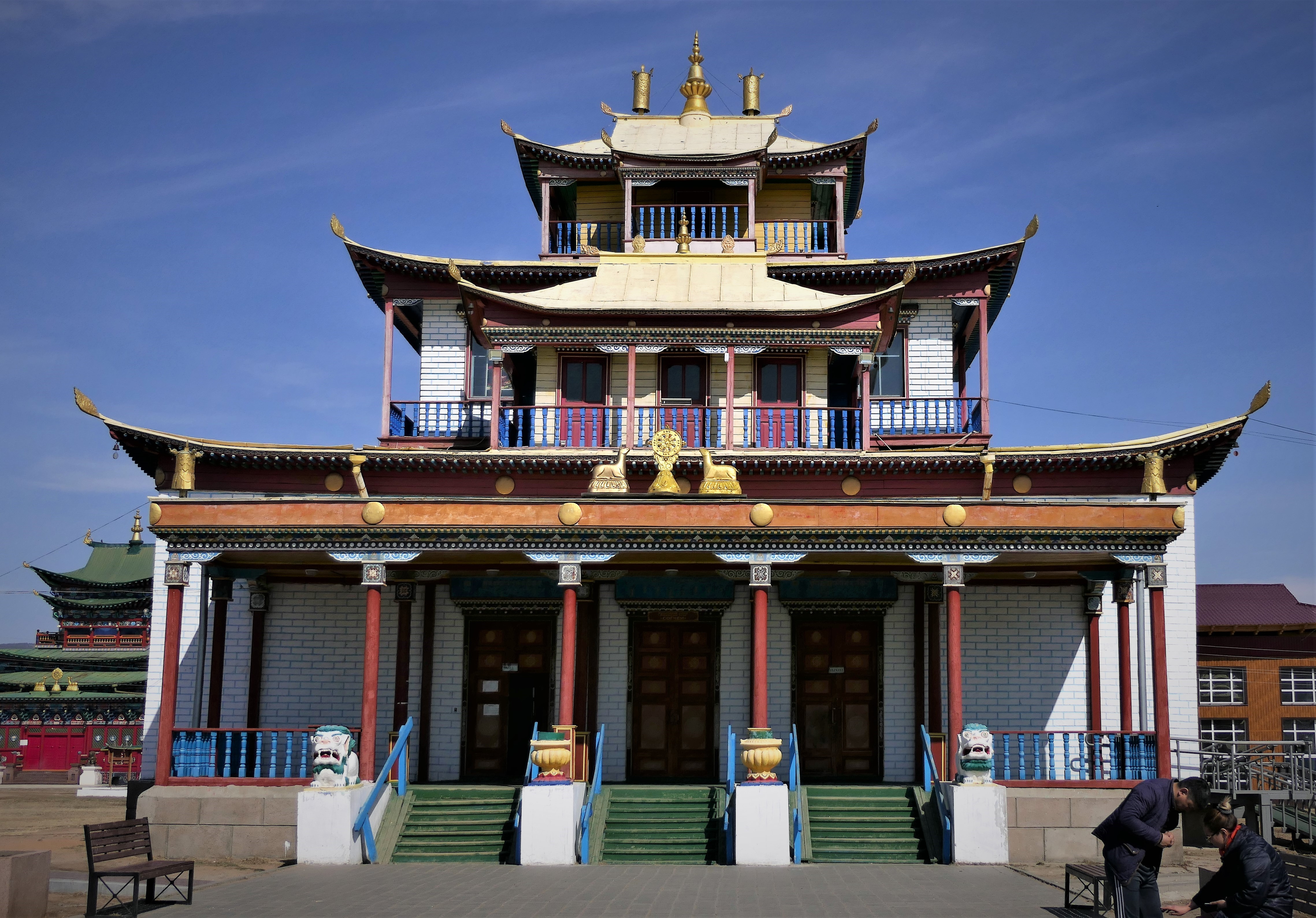 Burjatia Ivolginskin buddhalainen luostari temppeli 2 – Liinanblogi